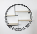 Spot on Dealz Muti Section Round Floating Shelf 4 tier shelves for Wall ...