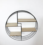 Spot on Dealz Muti Section Round Floating Shelf 4 tier shelves for Wall ...